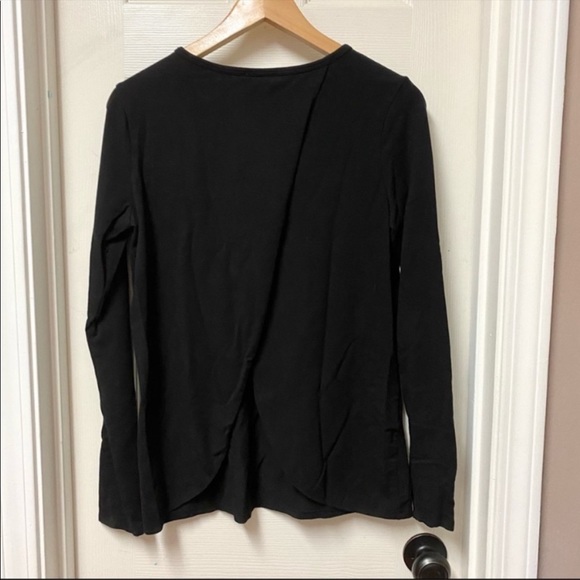 Aritzia | Tops | Aritzia Community Long Sleeve Open Back | Poshmark